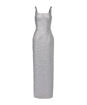 EMILIA WICKSTEAD Sleeveless Long Dress - Gray