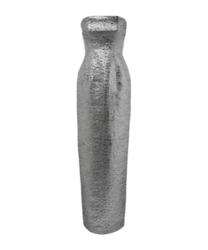 EMILIA WICKSTEAD Laelia Jacquard Bustier Gown - Gray
