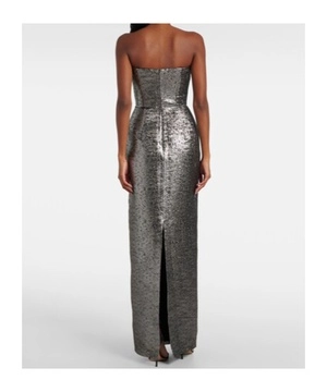 EMILIA WICKSTEAD Laelia Jacquard Bustier Gown