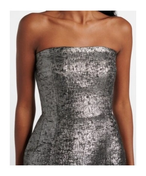 EMILIA WICKSTEAD Laelia Jacquard Bustier Gown