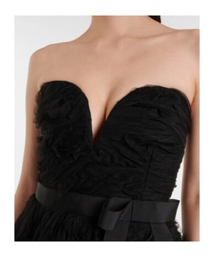 Rebecca Vallance Willow Embroidered Tulle Midi Dress