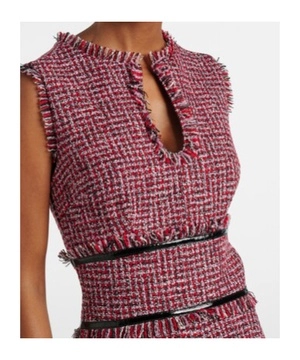 SAFIYAA LONDON Dorothy Tweed Midi Dress