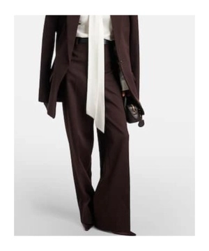Stella McCartney High-rise Wool Wide-leg Pants
