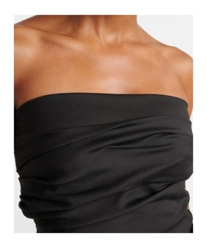 Maticevski Intoxicate Ruched Strapless Gown