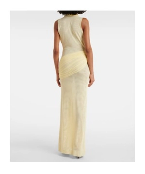 David Koma Semi-sheer Gown