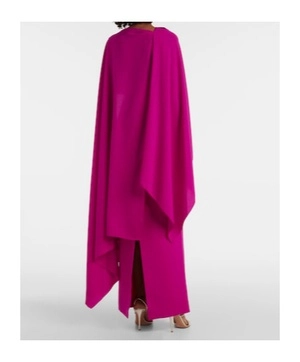 ROKSANDA Demetria Caped Crepe Gown