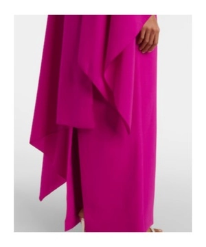 ROKSANDA Demetria Caped Crepe Gown