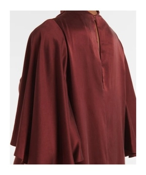 ROKSANDA Kalydria Caped Silk Gown