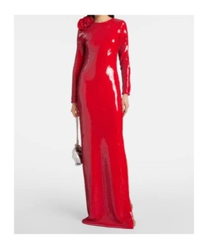 RODARTE Floral-applique Sequined Gown