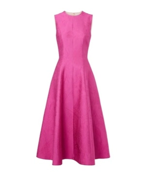 EMILIA WICKSTEAD Mara Cloqué Cocktail Dress - Pink