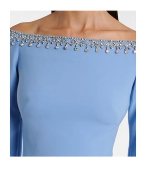Jenny Packham Lima Embellished Maxi Dress
