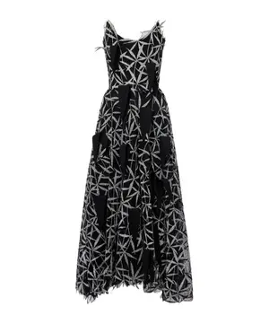 Maticevski Axis Embellished Gown - Black