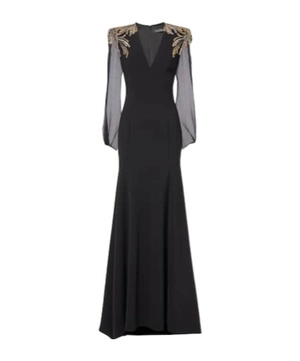 Jenny Packham Mercury Embellished Gown