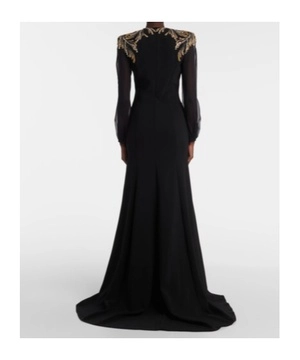 Jenny Packham Mercury Embellished Gown