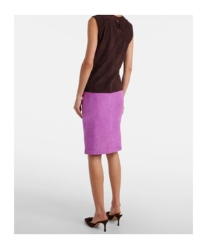 Stouls Miuccia Suede Top