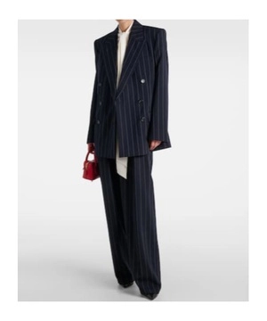 Stella McCartney Pinstripe Wool Tapered Pants