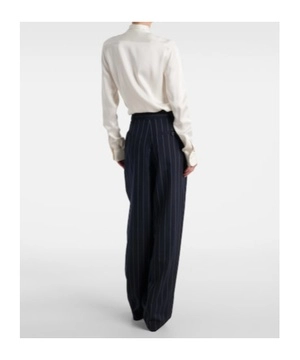 Stella McCartney Pinstripe Wool Tapered Pants