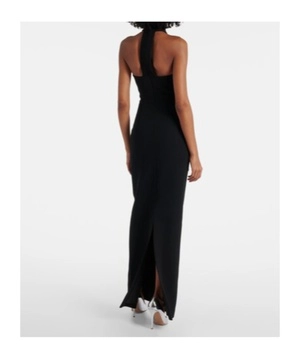 Rebecca Vallance Starlight Embellished Feather-trimmed Gown