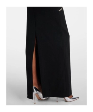 Rebecca Vallance Starlight Embellished Feather-trimmed Gown