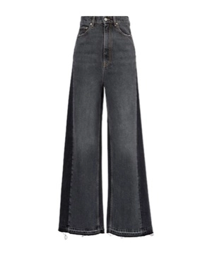 Stella McCartney High-rise Wide-leg Jeans - Black