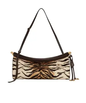 Alaïa Le Click East West Shoulder Bag - Black