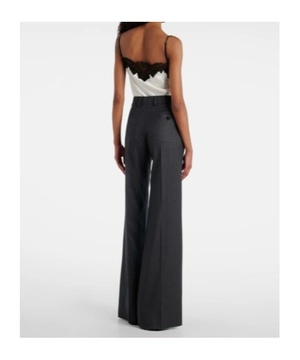 Stella McCartney Wool Flannel Wide-leg Pants