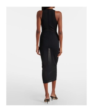 Alex Perry Sheer Midi Dress