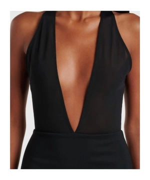 Alex Perry Sheer Midi Dress