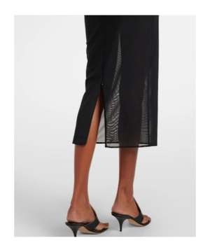 Alex Perry Sheer Midi Dress