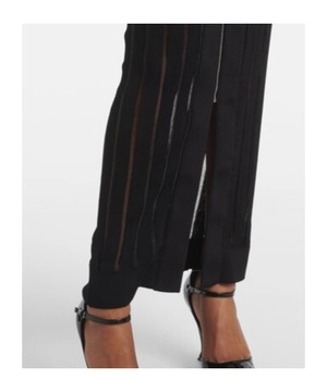 NENSI DOJAKA Ribbed-knit Maxi Dress