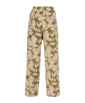 Victoria Beckham Silk Pajama Pants - Nude