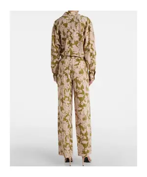 Victoria Beckham Silk Pajama Pants