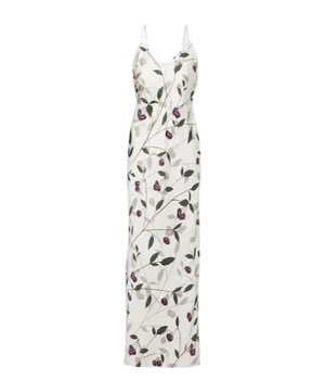 Stella McCartney Printed Silk Maxi Dress - White