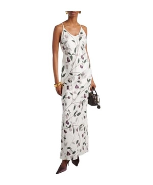 Stella McCartney Printed Silk Maxi Dress