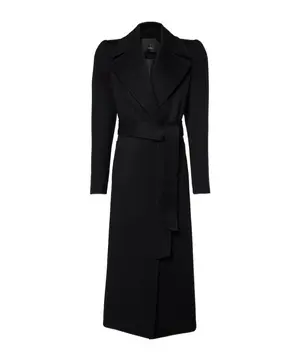 Wardrobe.NYC Belted Coat - Black