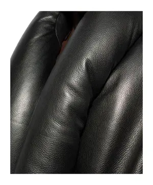 Alaïa Padded Leather Bomber Jacket