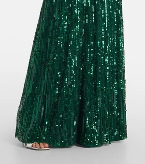 Jenny Packham Nymph Sequined Gown