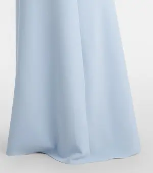 SAFIYAA LONDON Embellished Crêpe Gown