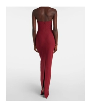 NENSI DOJAKA Strapless Gown