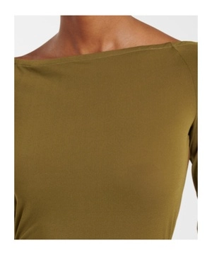 Alex Perry Draped Open-back Crêpe Jersey Gown - Brown