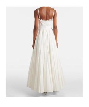 Giambattista Valli Ruffled Cotton Maxi Dress
