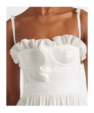 Giambattista Valli Ruffled Cotton Maxi Dress