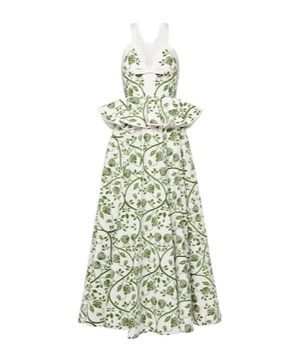 Giambattista Valli Cotton Maxi Dress - White