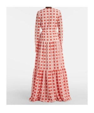 Giambattista Valli Belted Lace Maxi Dress