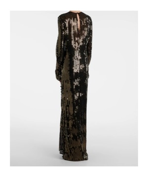 Johanna Ortiz Sequined Silk Gown