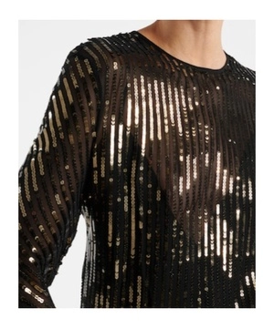 Johanna Ortiz Sequined Silk Gown