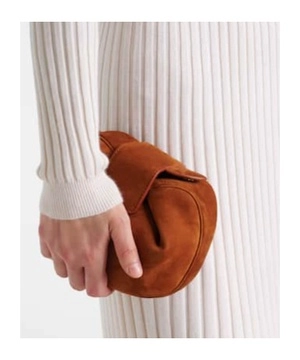 Gabriela Hearst Demi Suede Clutch