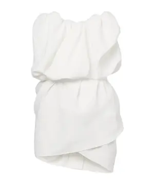 VIVIENNE WESTWOOD Susana Draped Corset Dress - White
