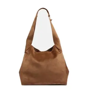 Gabriela Hearst Small Suede Tote Bag - Brown