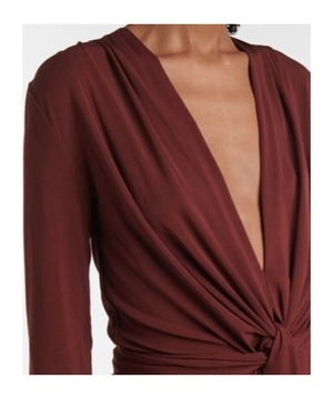 Johanna Ortiz Draped Jersey Maxi Dress